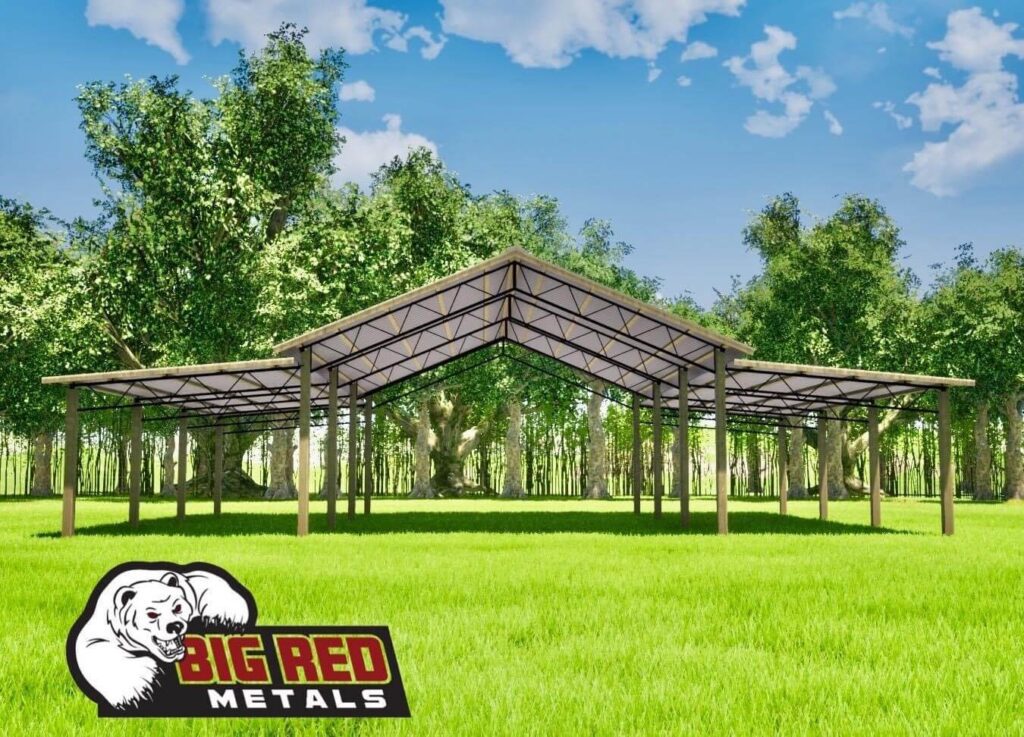 Pole Barns - Versatile & Secure Storage | Big Red Metals